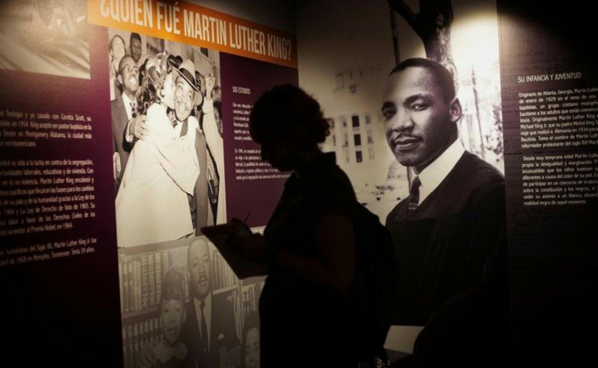 Inauguran exposición "Martin Luther King. Un sueño de igualdad".